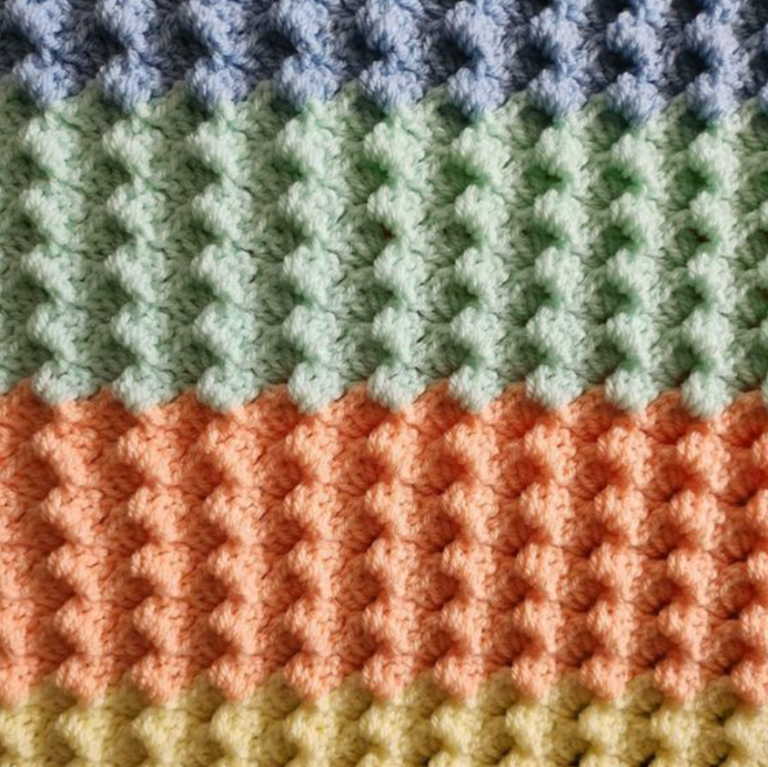 Crystal Wave Crochet Baby Blanket Pattern - My Crafts Ideas