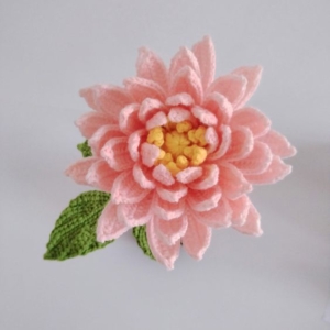 Crochet Dahlia Free Pattern - My Crafts Ideas